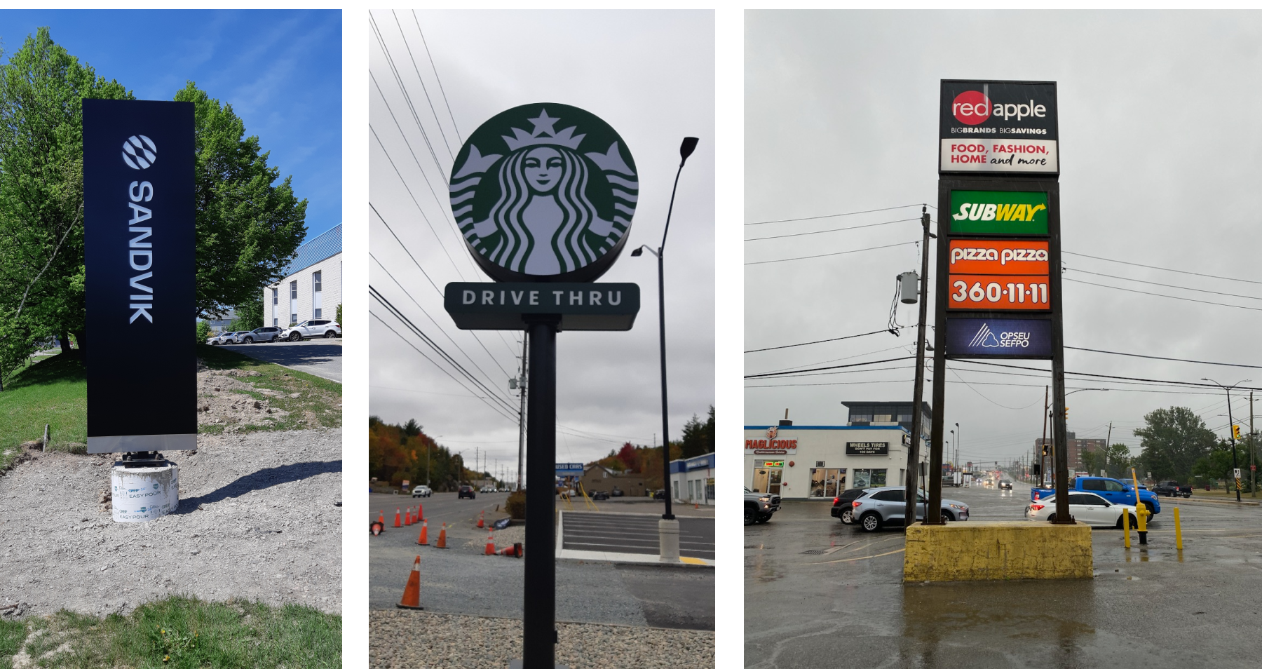 Best Custom Pylon Signs in Sudbury | High-Quality Road Signage
